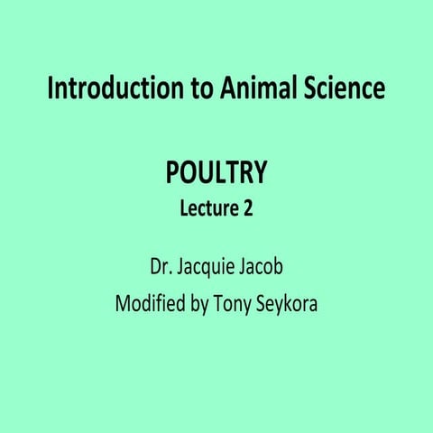 Poultry2 2010 | PPT