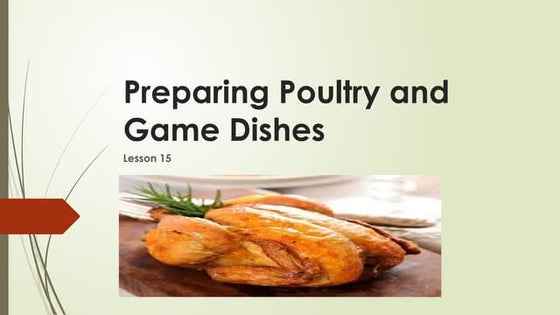 Dressing poultry | PPT