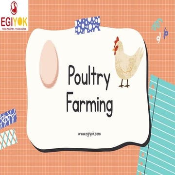 Poultry farming | PPTX