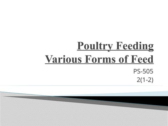 9 tle poultry production module 2_provide feeds | PDF | Agriculture ...