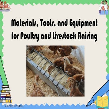 TLE -Learning Module - Animal Production | PDF