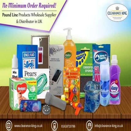 Pound line wholesale supplier in uk - Pound Shop Wholesaler | PPTX