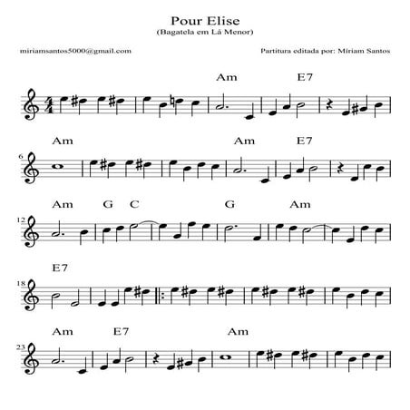 Pour elise | PDF