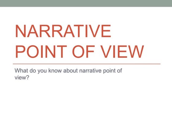 Point of View | PPT