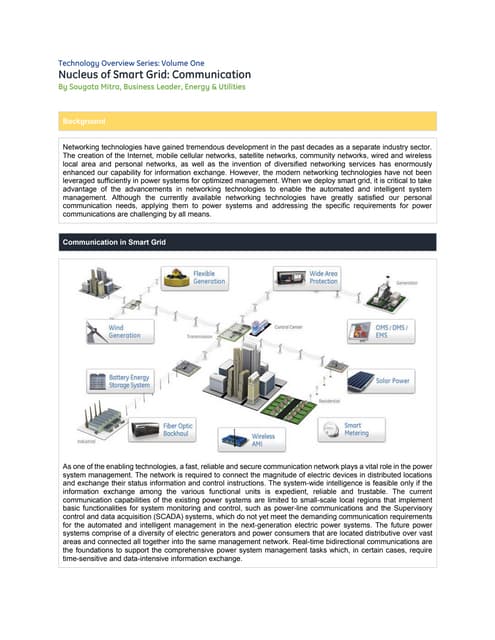 Smart Grid Communications Ppt