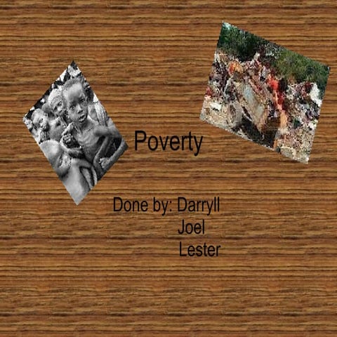 Poverty | PPT