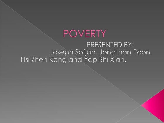 Poverty slideshow | PPT