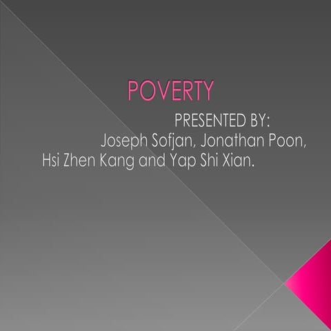 Poverty | PPT