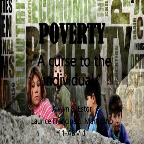 Poverty slideshow | PPTX