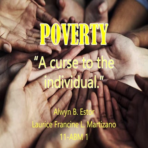 Poverty slideshow | PPTX