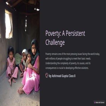 Poverty-A-Persistent-Challgggggggggggggggggggenge.pptx