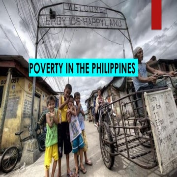 Poverty inside the Philippines (Corruption) | PPTX