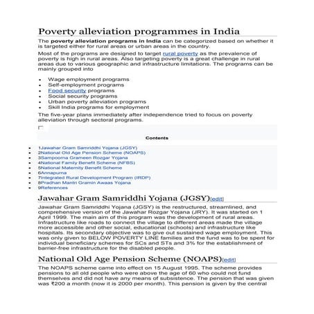 Poverty alleviation programmes in India.docx