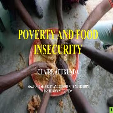 Poverty and food insecurity | PPT
