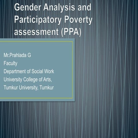 Poverty and Gender Analysis of Participatory.pptx