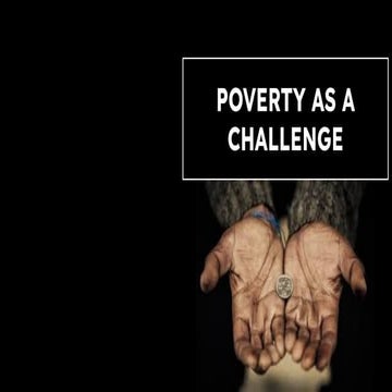 Poverty as a challenge | PPT