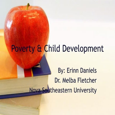 Poverty & child development | PPT