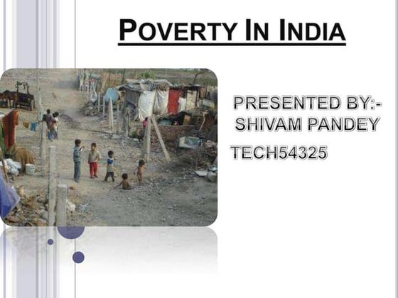 Poverty In India | PPT