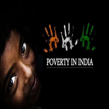 Poverty in India | PPTX