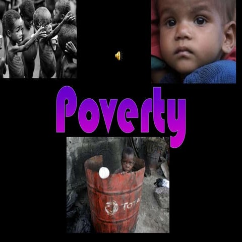 Poverty slideshow | PPTX