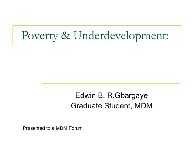 Basic needs approach | PPTX