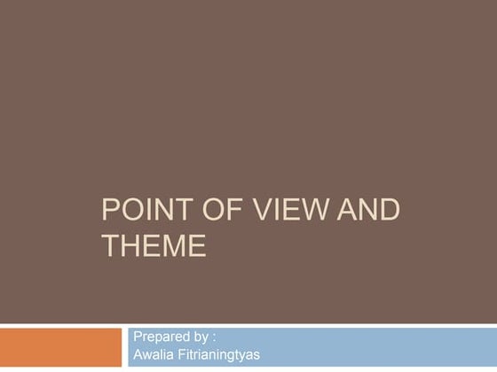 Point of View | PPTX