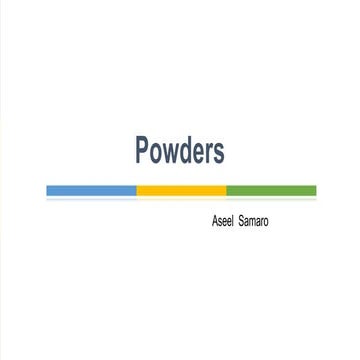 Powder 160607084252 | PPT