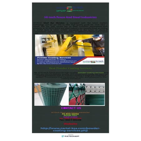 Hi-tech steel and fence industries