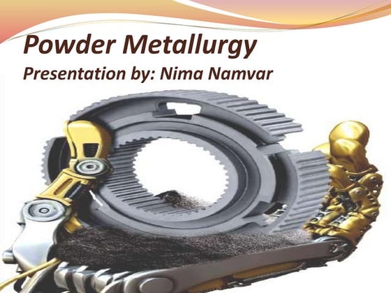 Power metallurgy | PDF