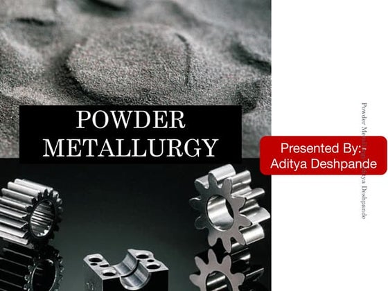 Power metallurgy | PDF