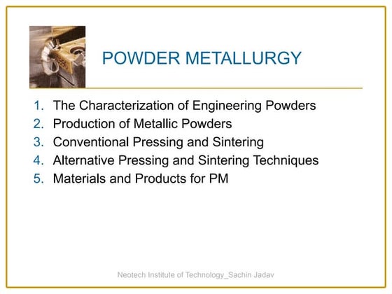 Sintering | PPTX | Geology | Science