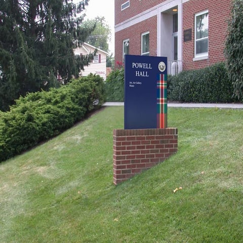 Rectangular Sign 3c Blue | PDF