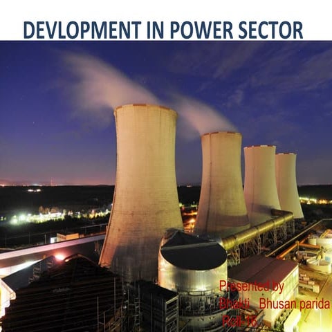 Power sector ,devlopment | PPT