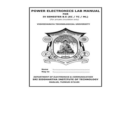 Power electronics-lab-manual | DOC