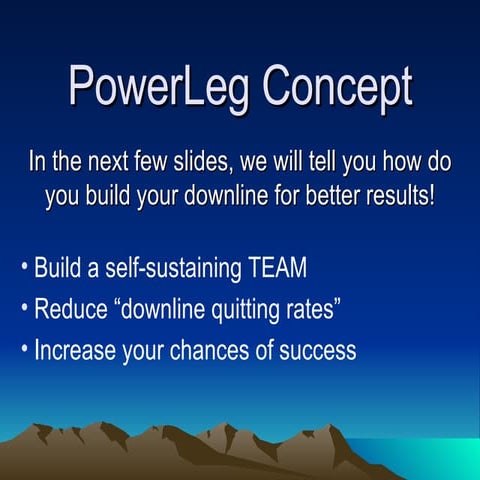Power Leg Concept | PPT