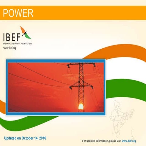 Power Sectoral Report - October 2016 | PPT