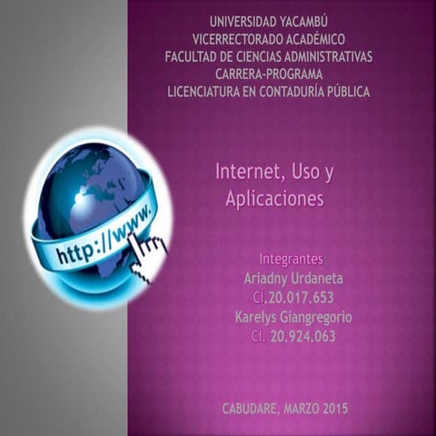 La influencia de internet en la sociedad actual | PPTX