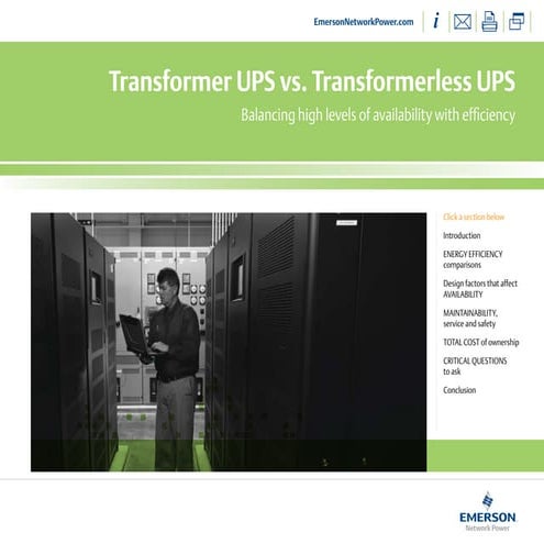 Efficient Data Center Transformer Practices | PDF