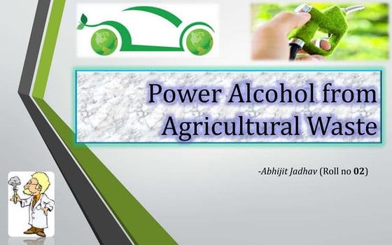 Production of alcohol | PPTX