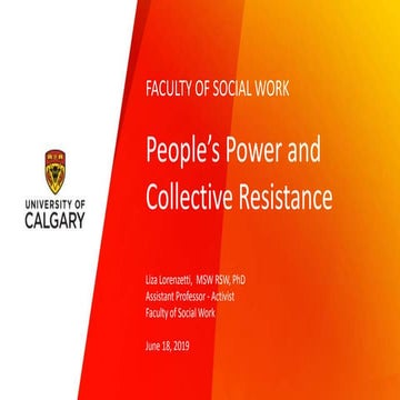 Power and collective resistance | PPTX