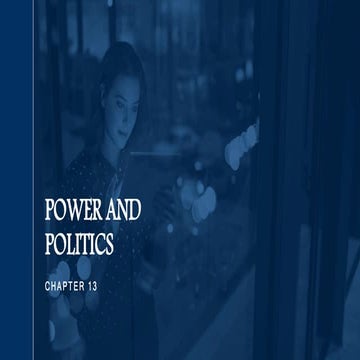 Power and politics chapter 13 | PPT