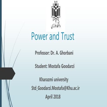 Power and trust | PPT