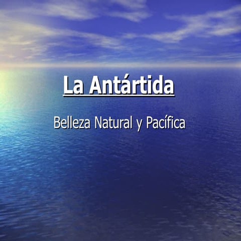 Continente Antartico | PPT