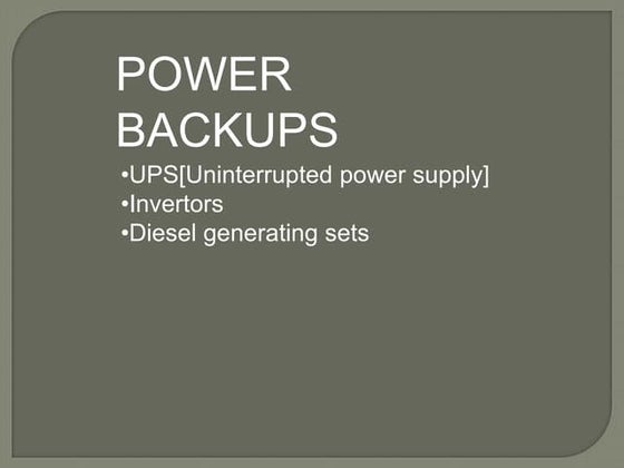 Major electrical equipment in power plants | PPT