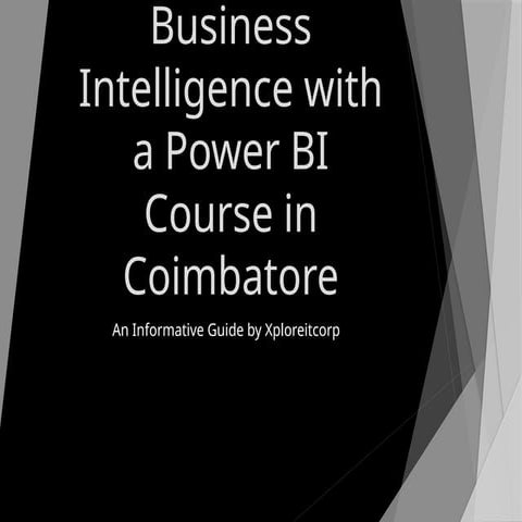 Visualize Your Future: Master Business Intelligence with a Power BI ...