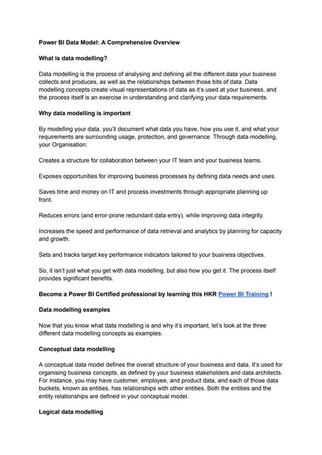 Basic introduction to power query | PPTX