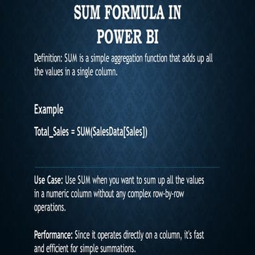 Introduction to DAX | PPTX