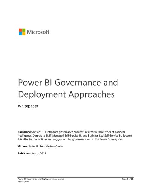Microsoft Power BI Copilot | PDF