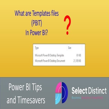 Power BI Templates and how to use them.pptx | Technology & Computing