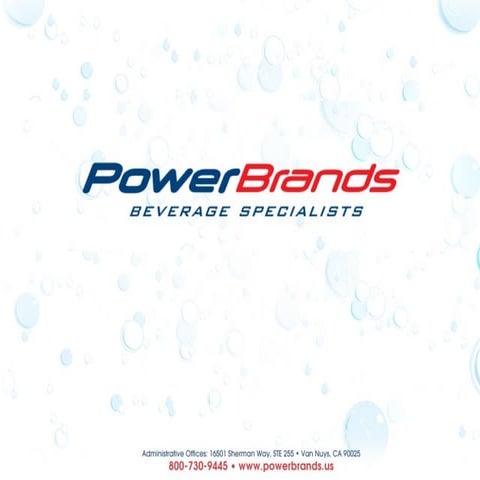 Power Brands services and process | PDF